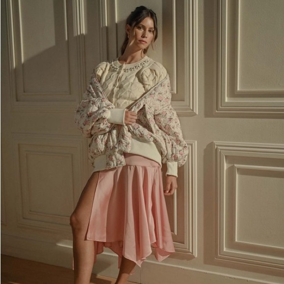 The House of Fleur | Jackets & Coats | Rose Garden Quilted Jacket ...